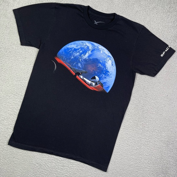 Tesla | Shirts | Spacex Elon Musk Tshirt | Poshmark